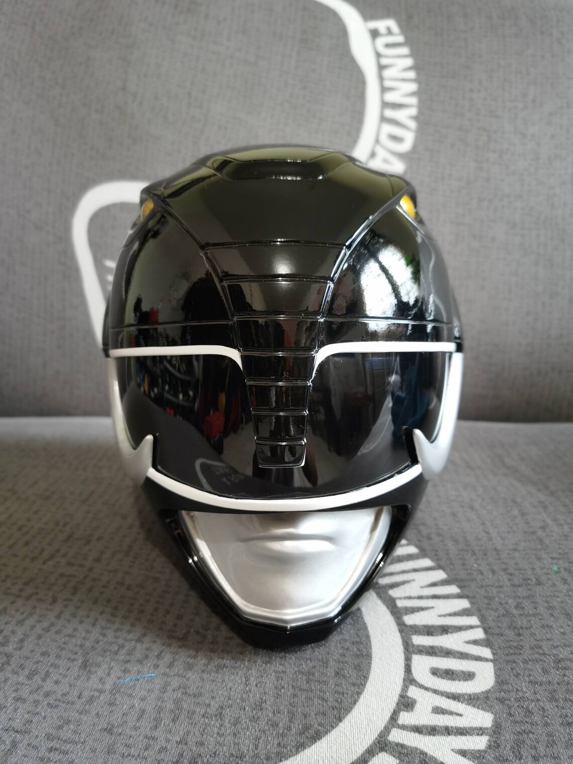 Black Ranger MMPR / Mastodon Sentries Helmet - Etsy