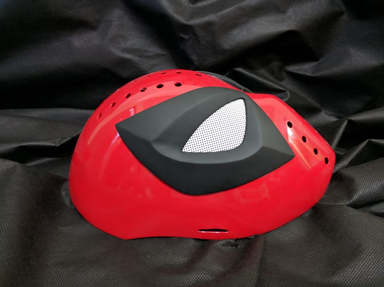 Spideypool faceshell and lenses | Etsy