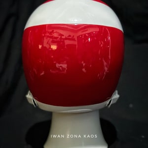 Red Space Ranger Helmet / Denji Sentai Megaranger Helmet - Etsy