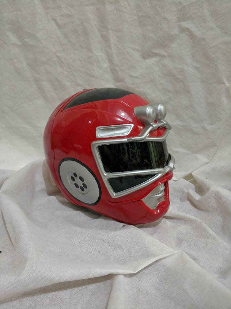 Red Ranger Turbo / Carranger Helmet | Etsy