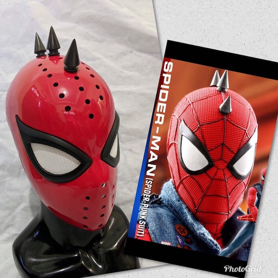 Spider Punk Faceshell and Lenses With Spike Magnetic - Etsy