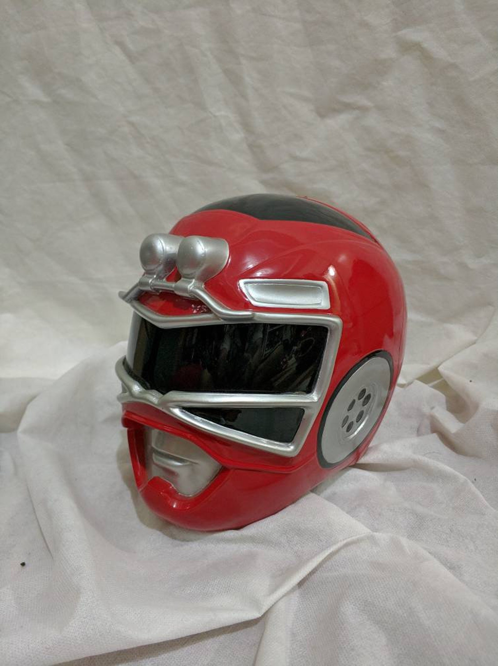 Red Ranger Turbo / Carranger Helmet | Etsy
