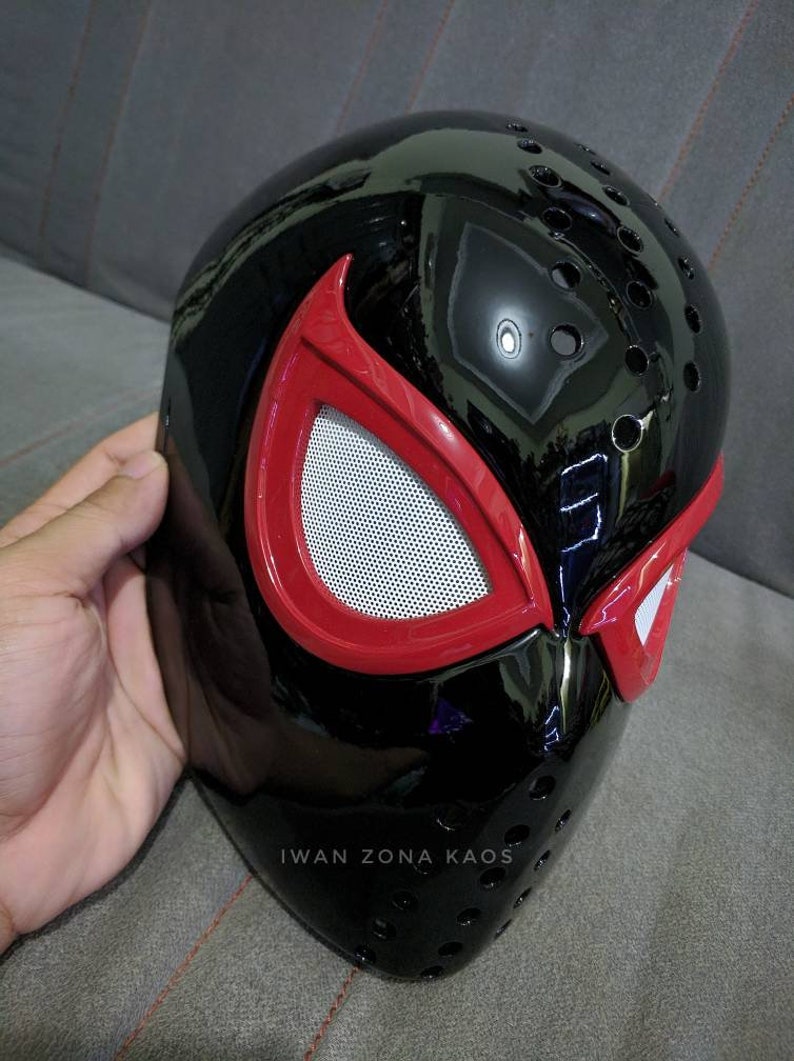 Miles Morales Ps5 Faceshell and Lenses - Etsy