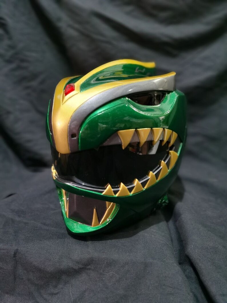 Green Ranger Sentries Bat in the Sun Custom Helmet - Etsy
