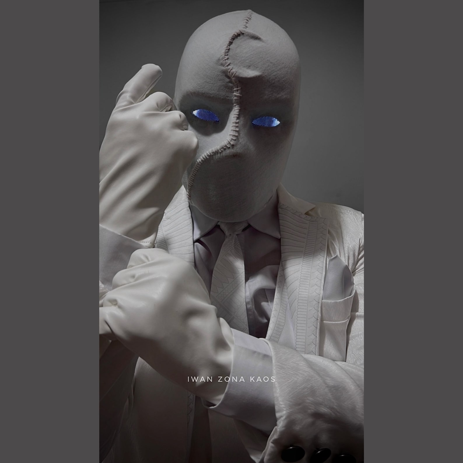 Just Mask Mr Knight Mask / Moonknight / Marvel / Moon Knight - Etsy
