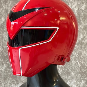 Maskman Red Helmet / Sentai Mask - Etsy