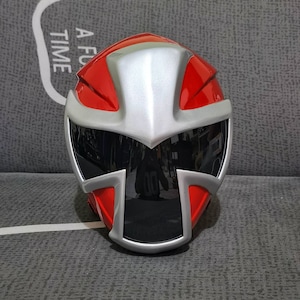 Power Rangers Ninja Steel Red Helmet - Etsy