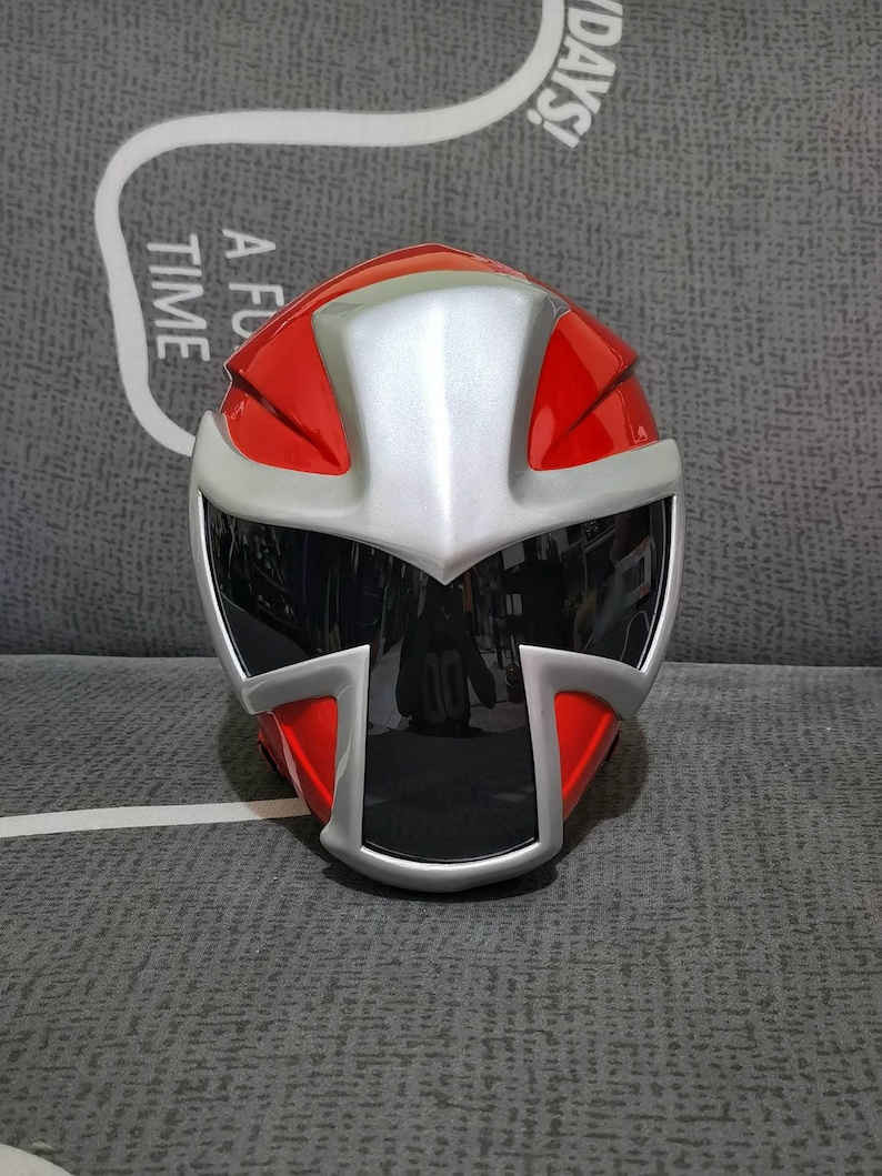 Power Rangers Ninja Steel Red Helmet | Etsy