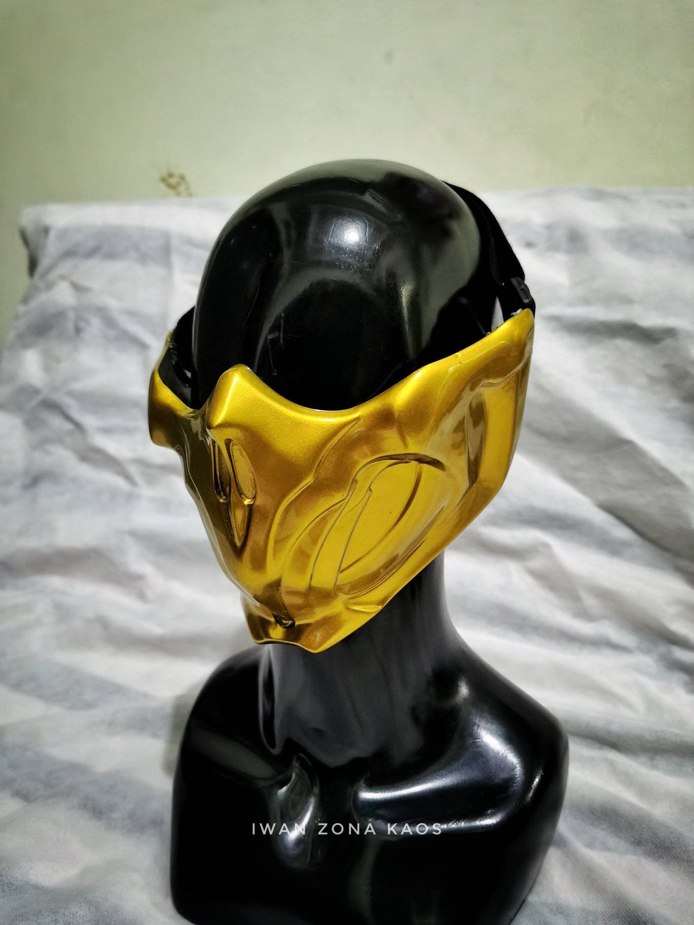 Scorpion Mortal Kombat Mask - Etsy