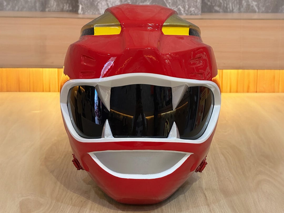 Red Ranger Gaoranger / Wild Force Helmet - Etsy