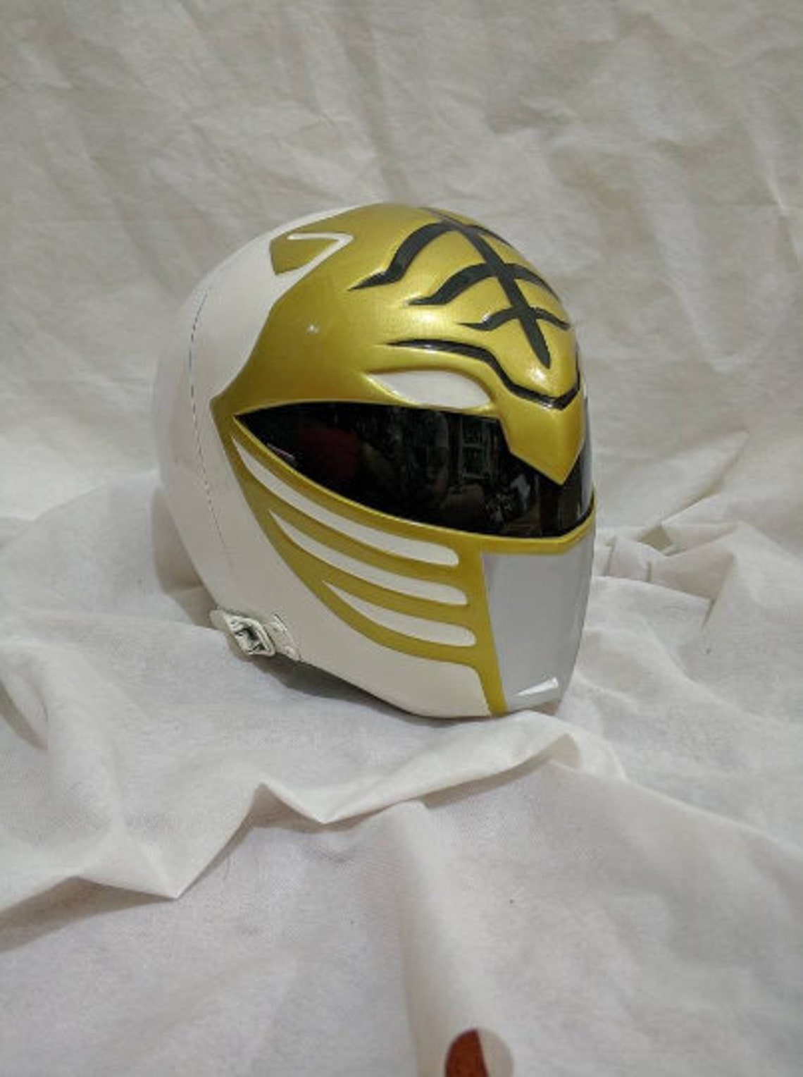 White Ranger Mmpr Helmet free Shipping - Etsy