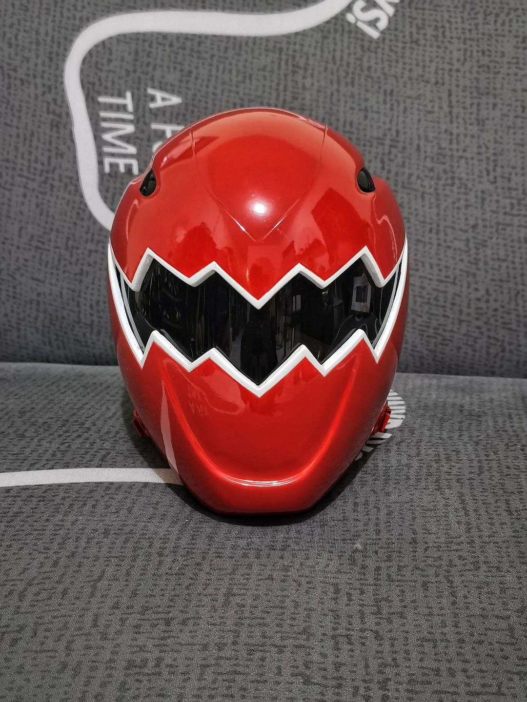 Power Rangers Dino Thunder Red Helmet - Etsy