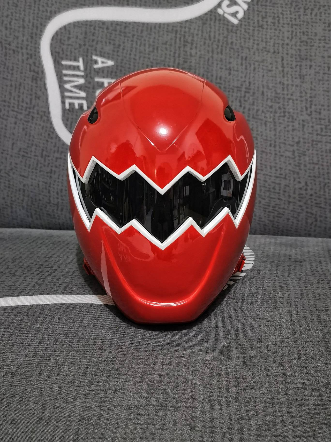 Power Rangers Dino Thunder Red Helmet - Etsy UK