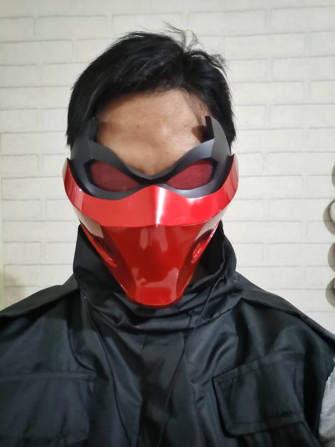 Red Hood New Outfit Mask / Mask Cosplay / Red Hood Outlaw - Etsy