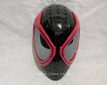 Miles Morales Ps5 Faceshell and Lenses - Etsy