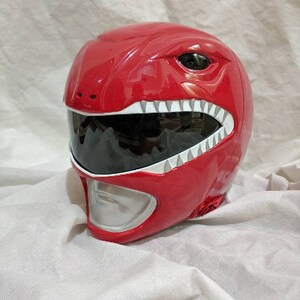 Red Ranger Mmpr Helmet (free Shipping) - Etsy