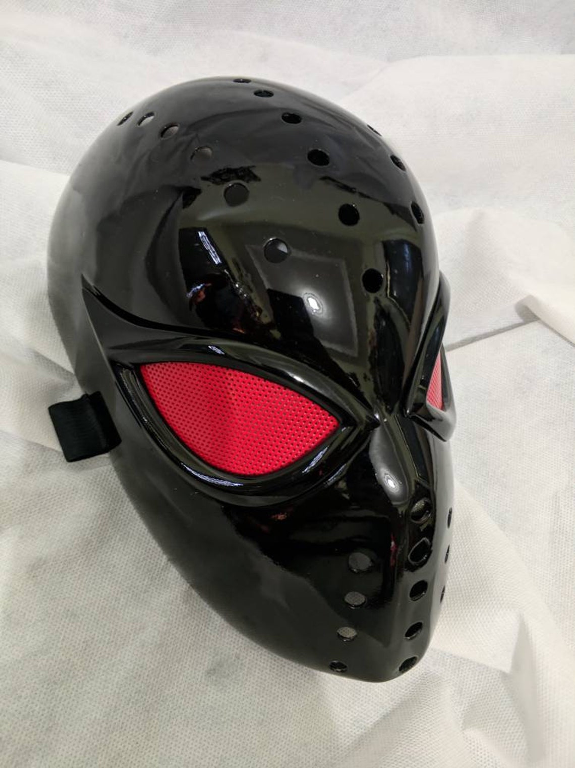 Spiderman Superior Dark Suit Faceshell and Lenses - Etsy