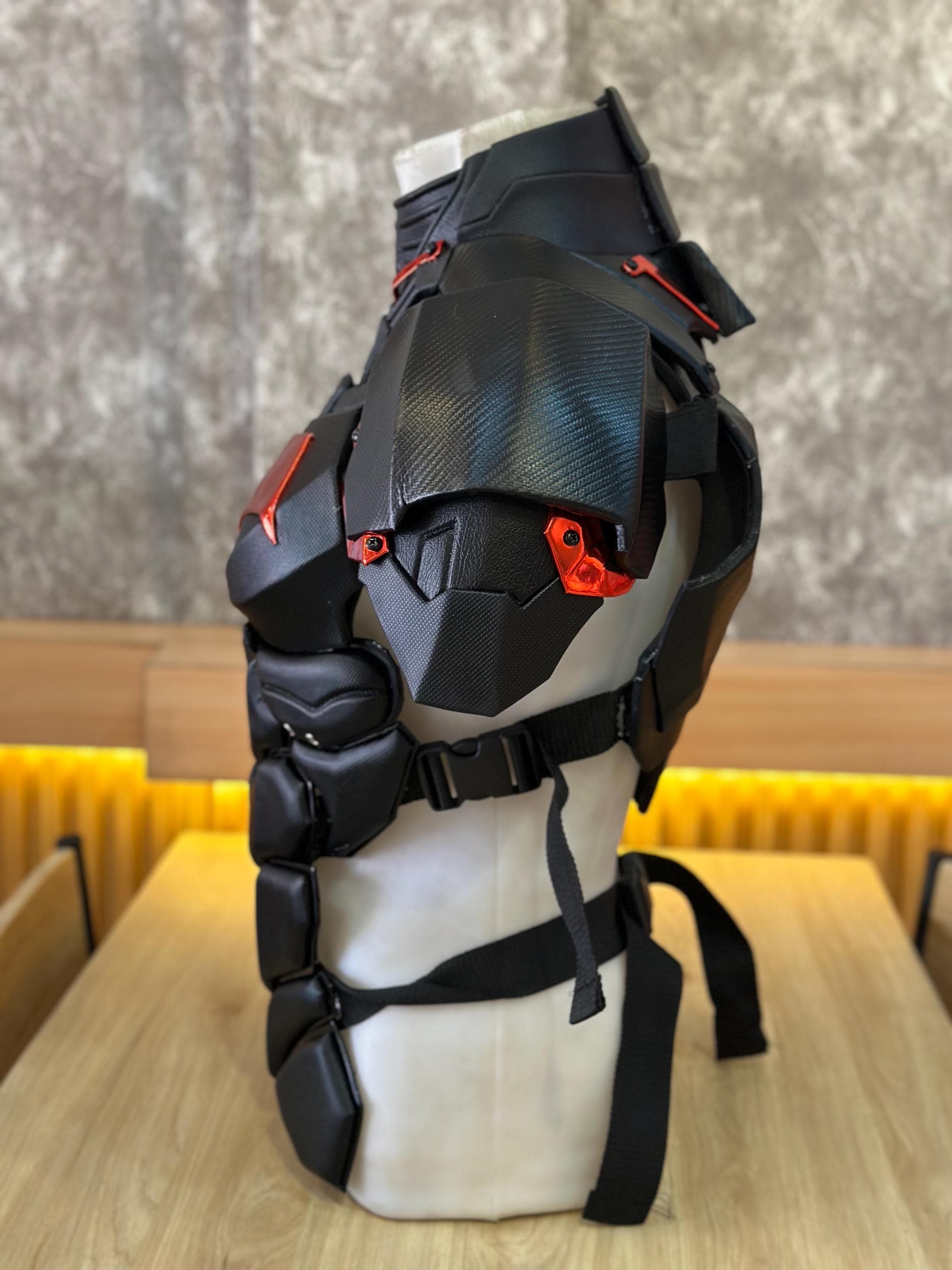 New Body Armor & Shoulder Red Hood Chest and Torso Cosplay / Custom ...