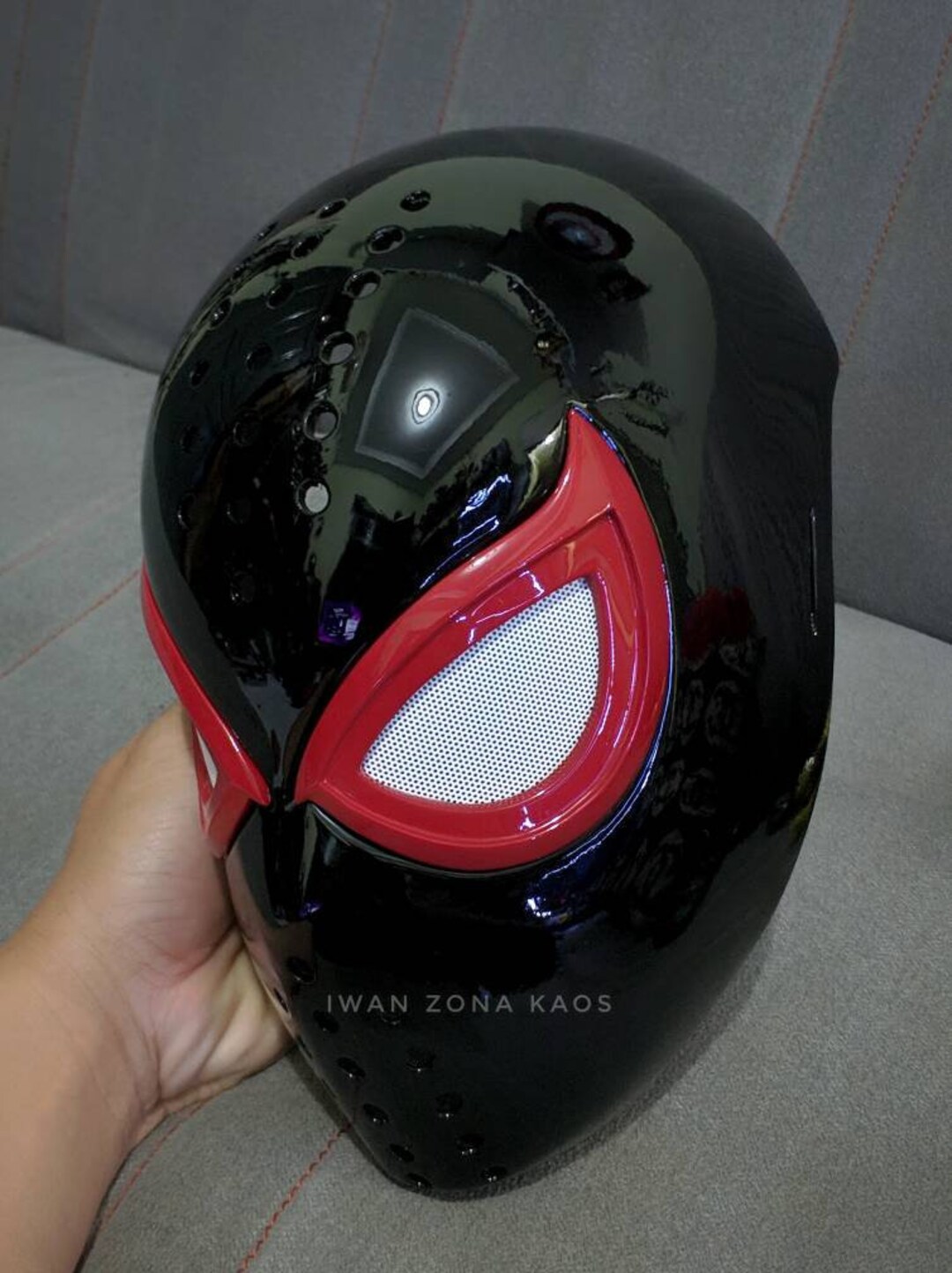 Miles Morales Ps5 Faceshell and Lenses - Etsy