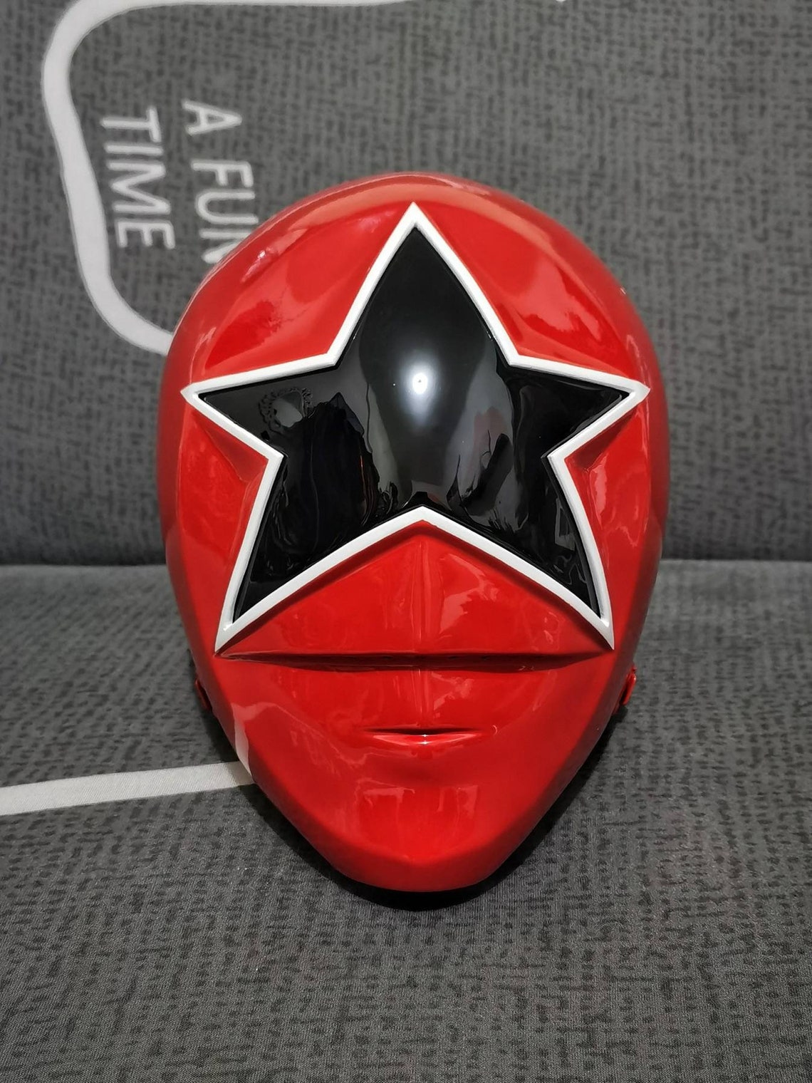 Power rangers Zeo red helmet | Etsy