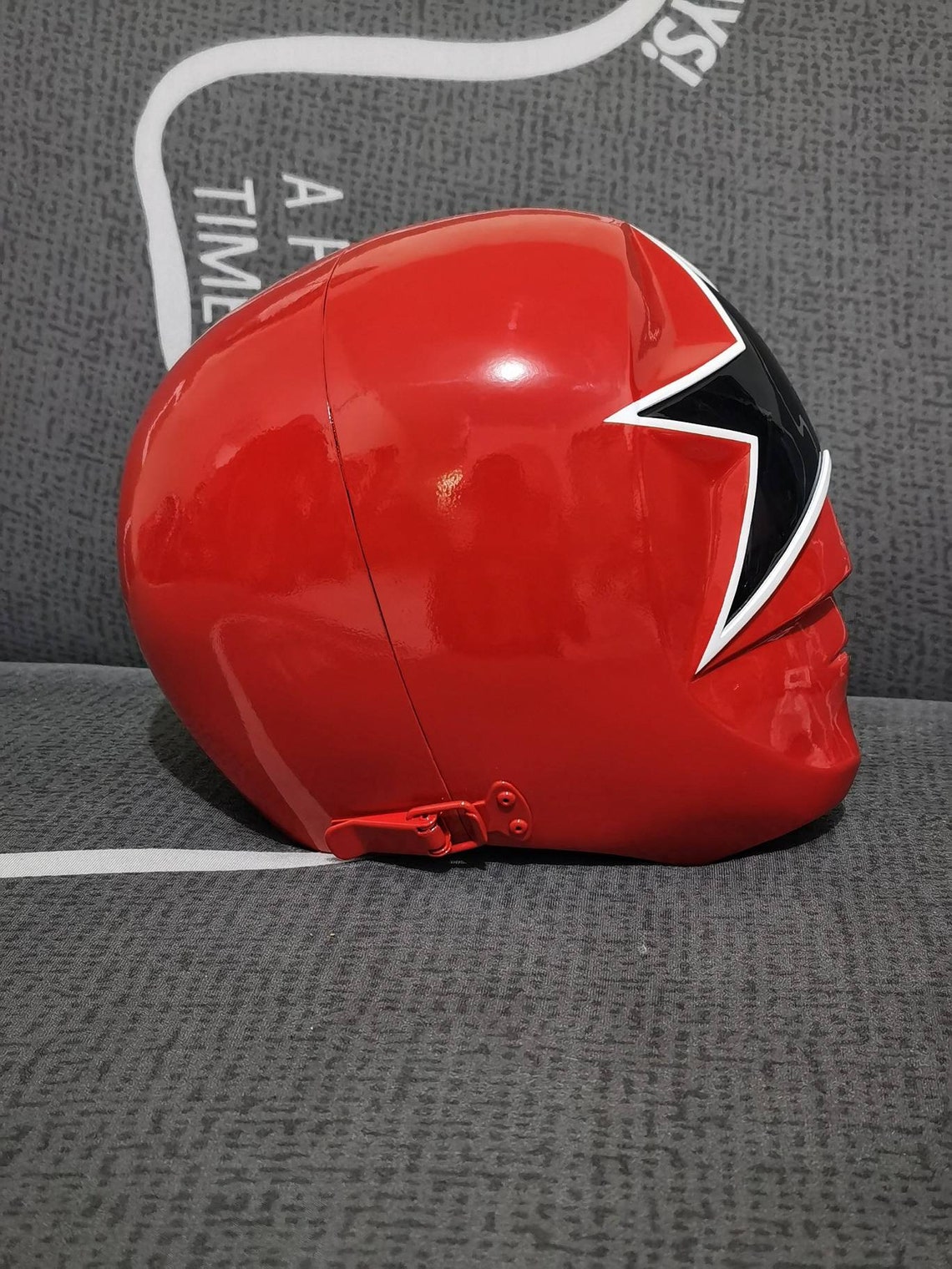 Power Rangers Zeo Red Helmet - Etsy