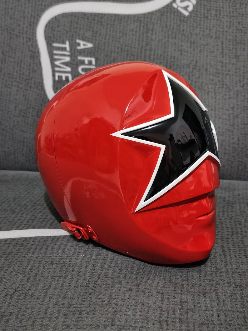 Power Rangers Zeo Red Helmet - Etsy