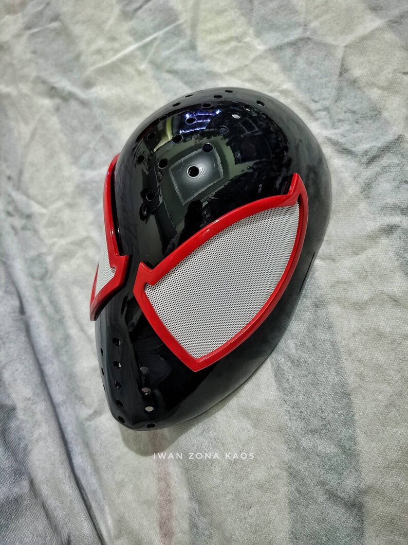 Scarlet Spider Ps4 / Spiderman Scarlet Shell and Lenses / - Etsy UK