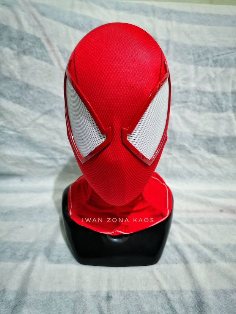 Scarlet Spider Ps 4 Shell and Lenses With Cloth Mask - Etsy