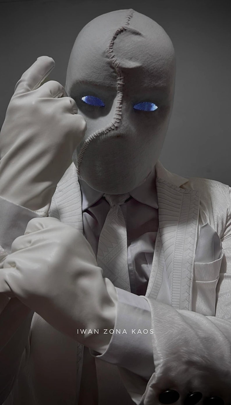 Just Mask Mr Knight Mask / Moonknight / Marvel / Moon Knight - Etsy