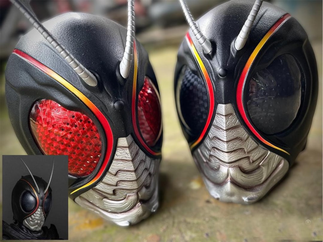 Kamen Rider Black Sun 2022 Series Masked Rider Black Helmet - Etsy