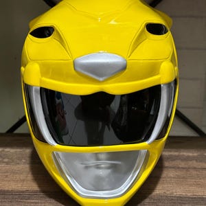 Helmet Yellow Ranger Mmpr / Power Ranger /sentai - Etsy