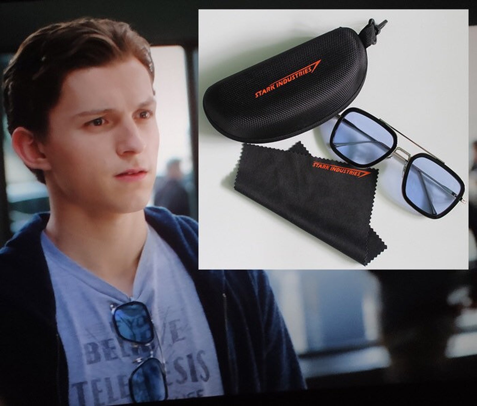 E.D.I.T.H Glasses Peter Parker Spiderman Edith - Etsy UK