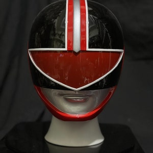 Red Power Rangers Time Force Helmet / Mirai Sentai Time Ranger Helmet ...