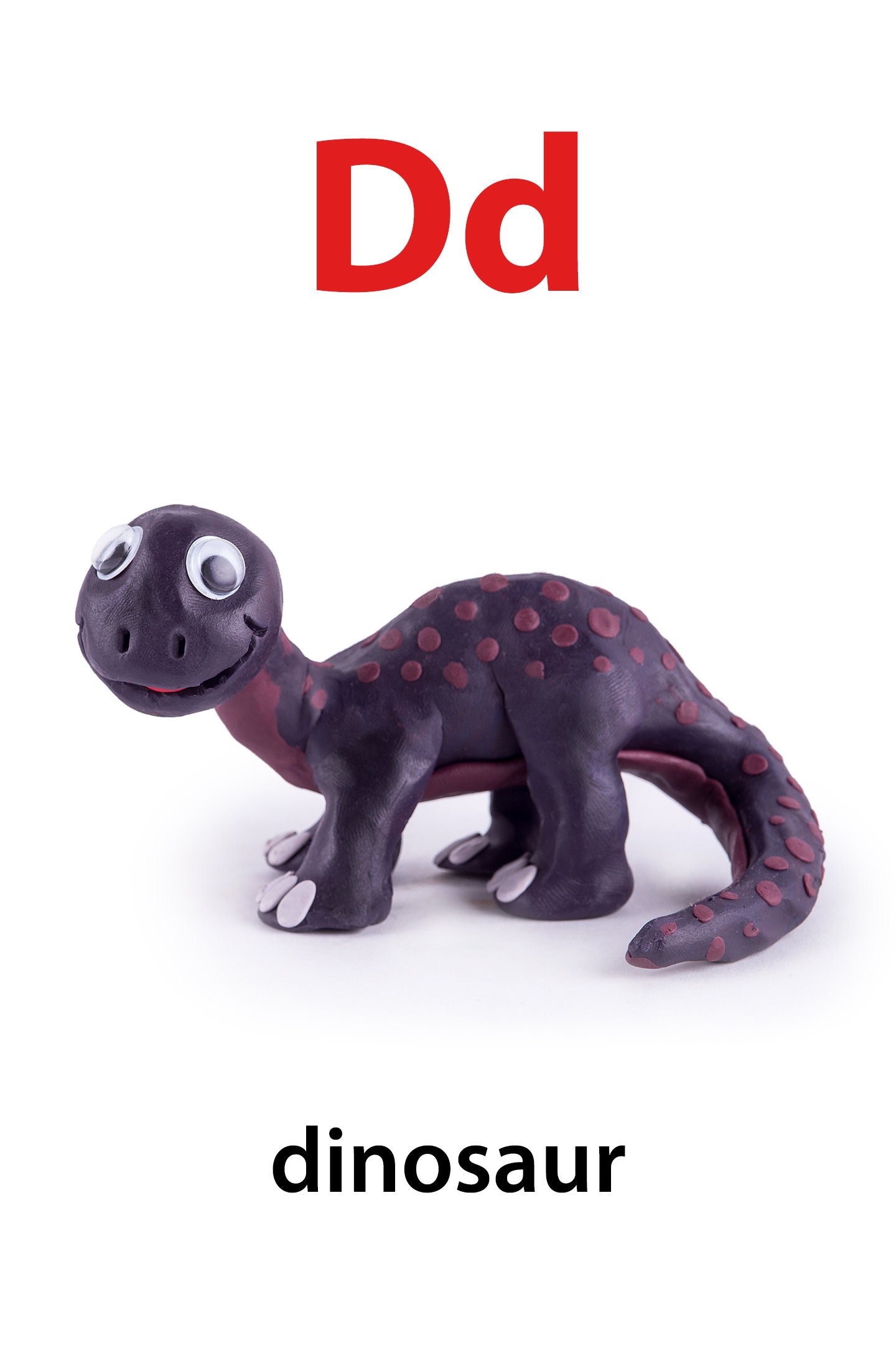 Animal, Alphabet, Flash Cards, ABC, Clay Figures, English, Wall Decor ...