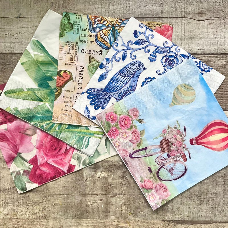Christmas Paper Napkins - Etsy Australia