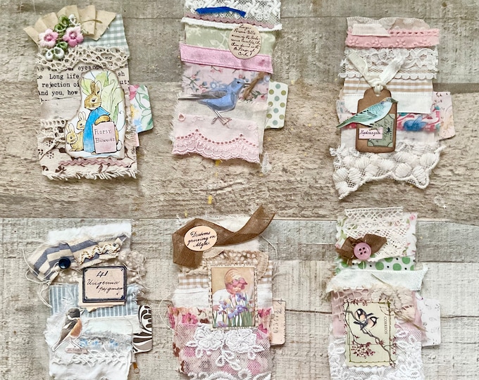 Altered Paper Clips for Journals - Etsy
