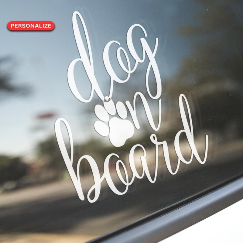 Dog on Board - Etsy