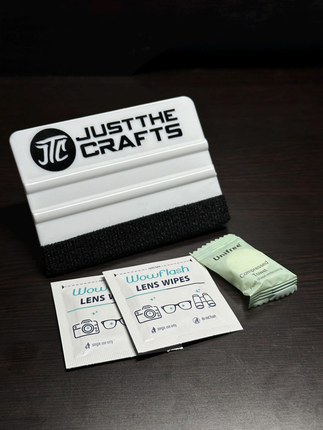 Install Kit - Squeegee, Alcohol Wipes & Towel - Etsy
