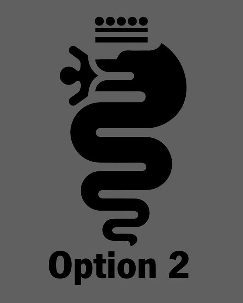 Alfa Romeo Serpent Hood Decal - Etsy