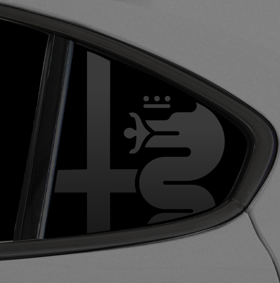 Alfa Romeo Giulia Quarter Window Vinyl Decal (set of 2) - Etsy