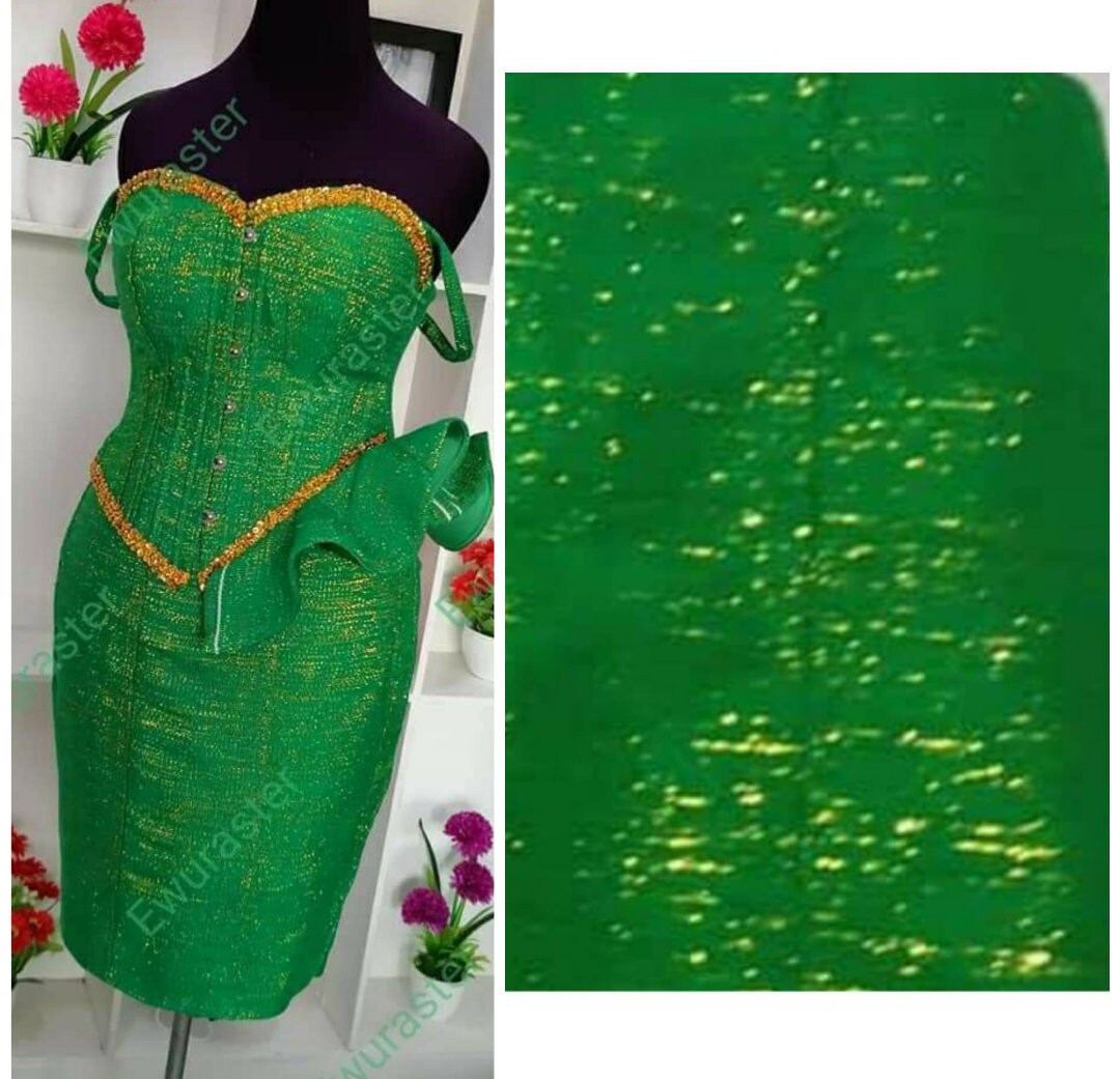 Traditional Plain Kente Cloth Higher Quality With Shimmering | Etsy