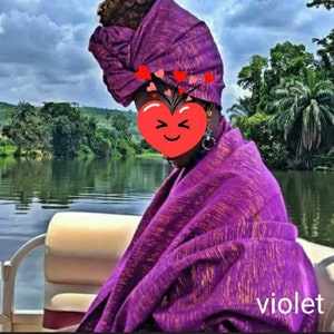 Traditional Plain Kente Cloth Higher Quality With Shimmering Ashanti ...