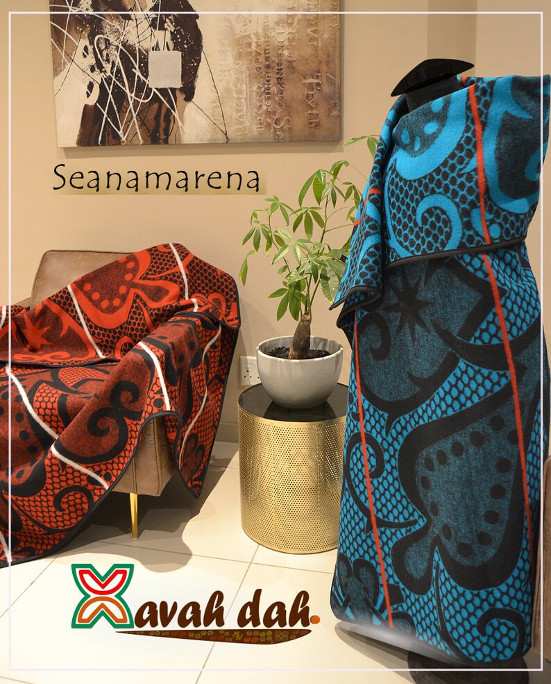Basotho Blanket Seanamarena Hearts & Spades turquiose Blue - Etsy UK