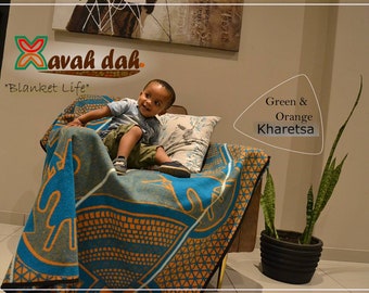 Basotho Blanket Kharetsa royal Blue - Etsy