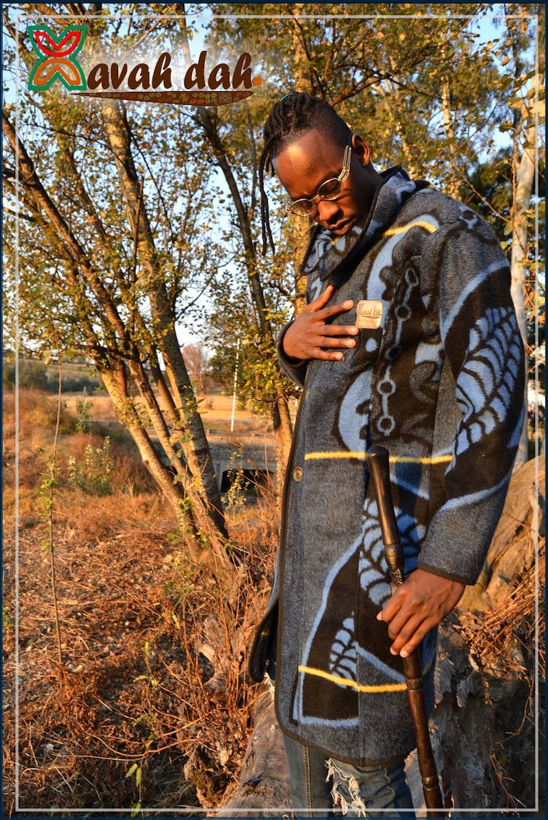 Custom Khotso Basotho Blanket - Jacket Designs - Etsy