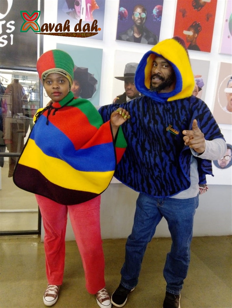 Ndebele Blanket (umbhalo) - Poncho-shawl - Etsy