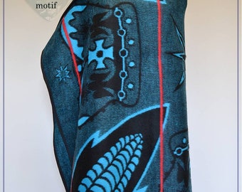 Basotho Blanket Kharetsa royal Blue - Etsy