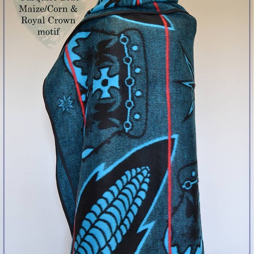 Basotho Blanket Mini Khotso pink - Etsy