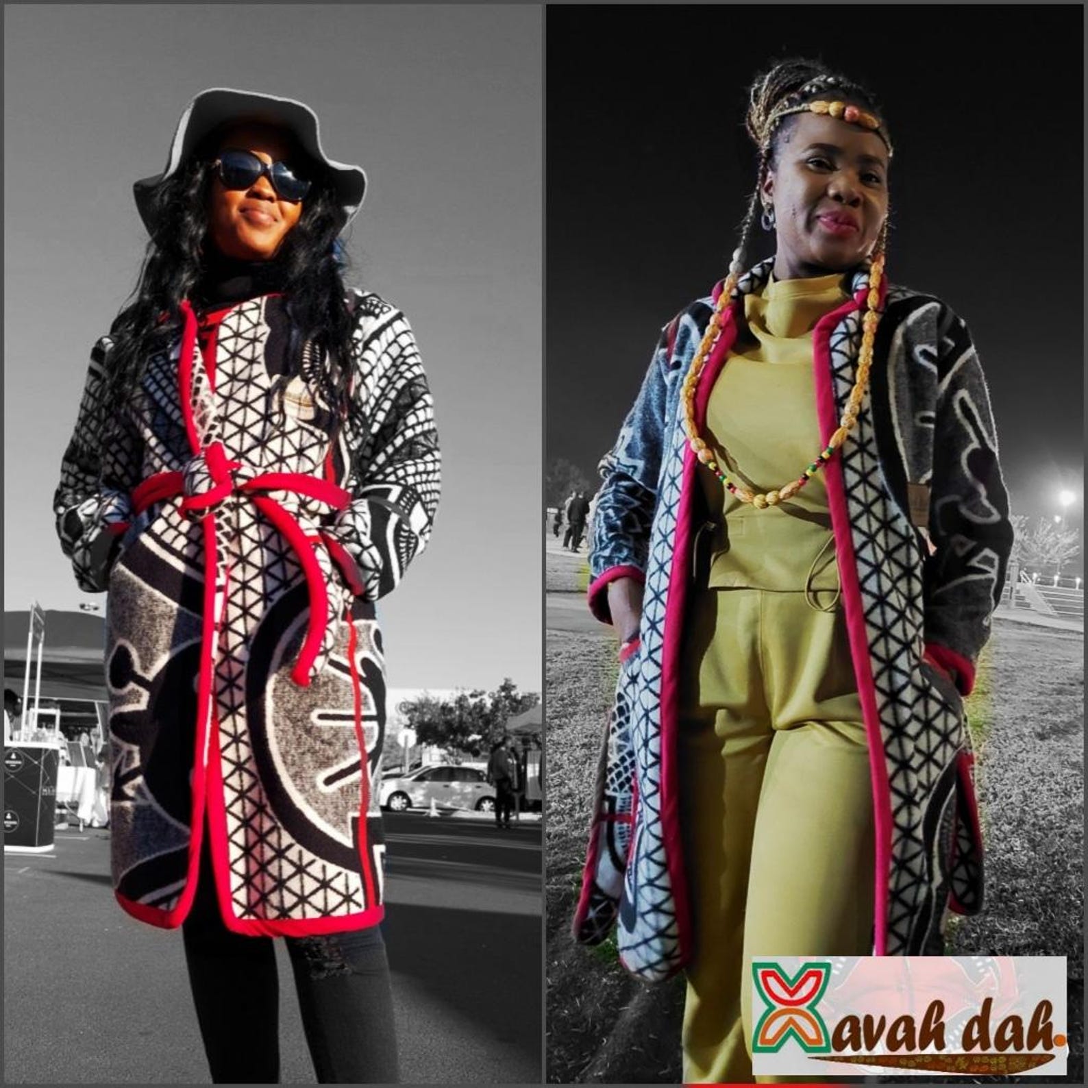 Custom Kharetsa Basotho Blanket - Jacket Designs - Etsy