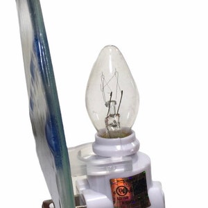 Handmade Fused Glass Glass Night Light Puffins - Etsy